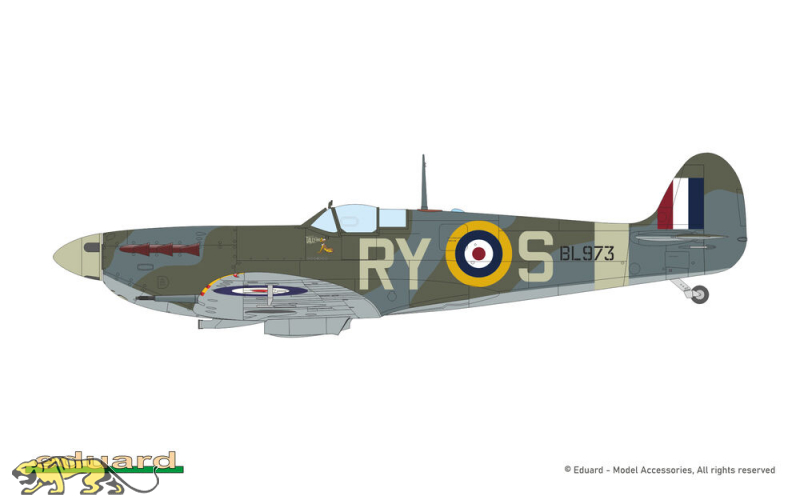 Eduard Spitfire Story - The Sweeps - Spitfire Mk. Vb - Dual Combo - 1/ ...
