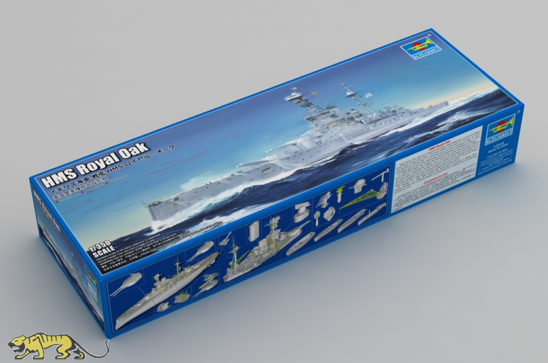 Trumpeter HMS Royal Oak - British Battleship - 1/350 (TRU05378) - Axels ...