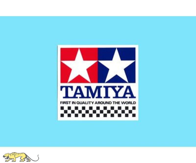 Tamiya TAMIYA - Logo Sticker - 61 x 58 mm (66001) - Axels Modellbau Shop